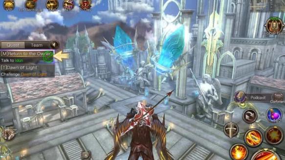 Immortal Thrones - 3D Fantasy Mobile MMORPG App Review | Common Sense Media