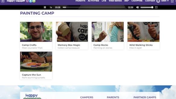 Happy Camper Live Website Review | Common Sense Media