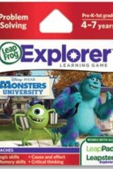 LeapFrog Explorer Learning Game: Disney-Pixar Monsters University Game ...